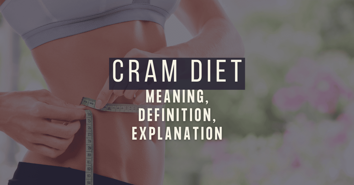 CRAM Diet Plan With Food List (BRAT Diet Alternative)