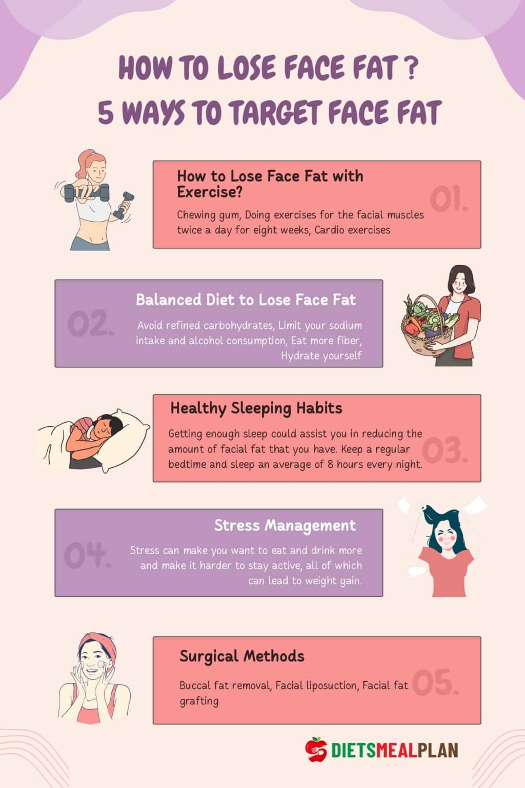How to Lose Face Fat? 5 Ways to Target Face Fat