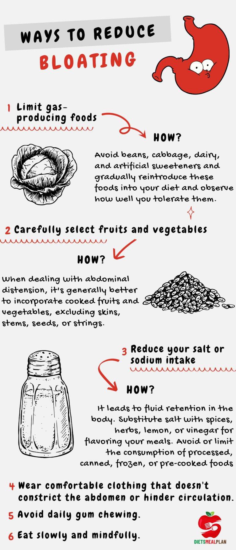 How to Reduce Bloating - Causes and Prevention - 7 Day Diet